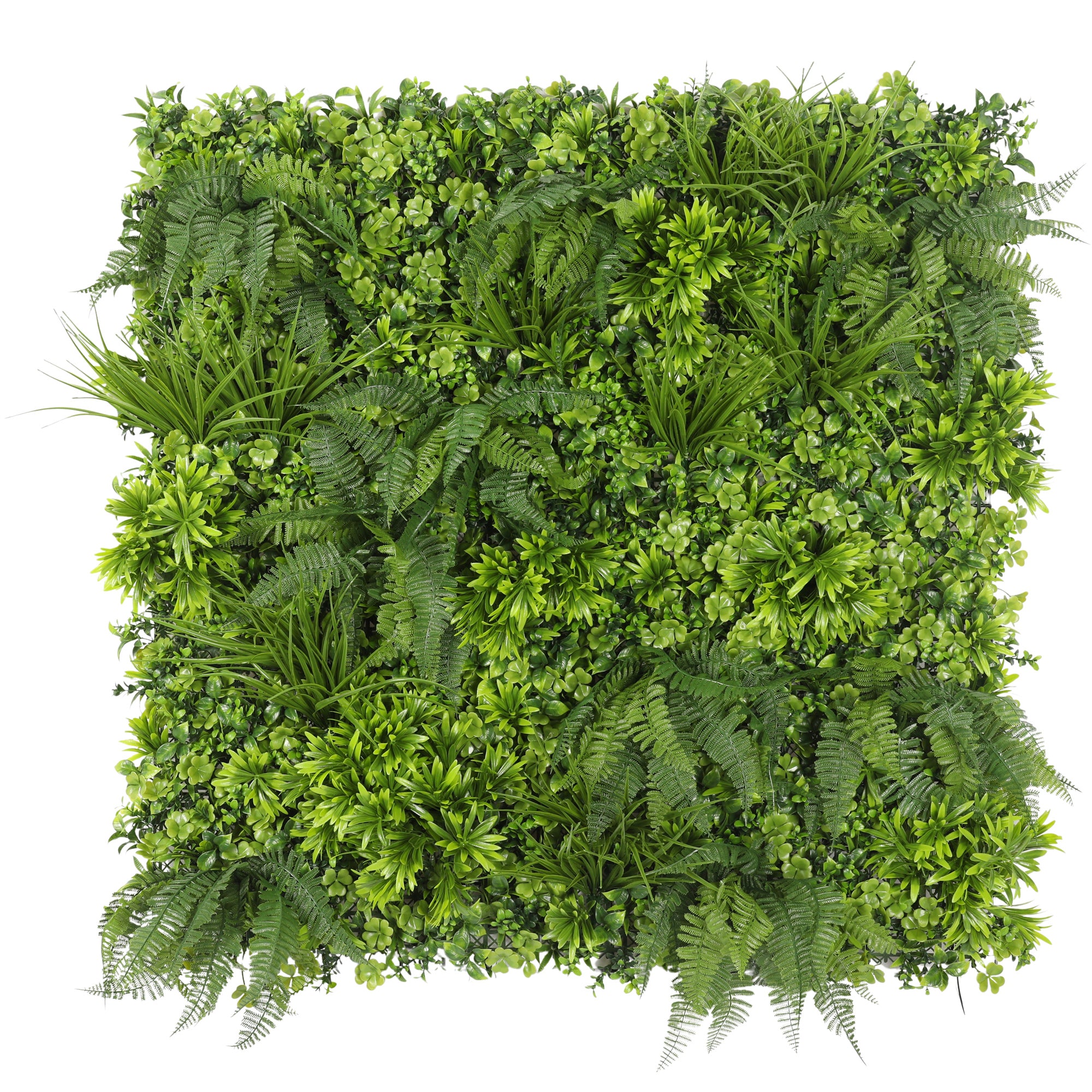 Premium | Classic Green Plant Wall Tile - 100cm x 100cm - UV Resistant ...